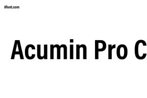 Acumin Pro Condensed - Free Font Download