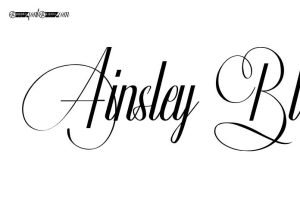 Ainsley Blossom Demo Font - Free Font Download
