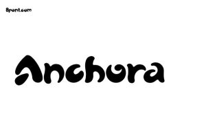 Anchora - Free Font Download
