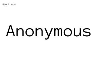 Anonymous Pro Font - Free Font Download