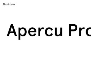 Apercu Pro Light Font - Graphic Design Fonts
