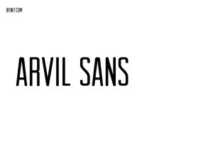 Arvil Sans - Free Font Download