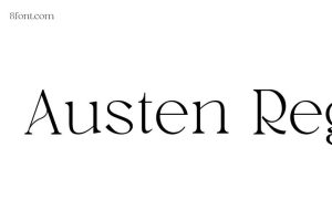 Austen Regular - Free Font Download
