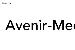 Avenir-Medium - Free Font Download