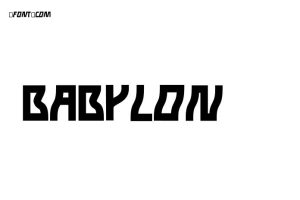 Babylon - Free Font Download