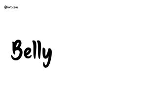 Belly - Free Font Download