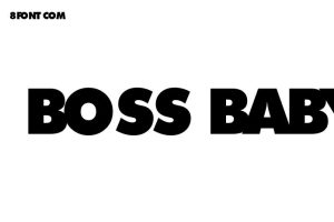 Boss Baby - Free Font Download