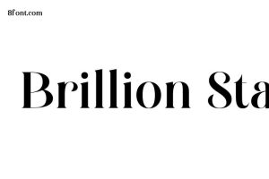 Brillion Stage Regular - Free Font Download