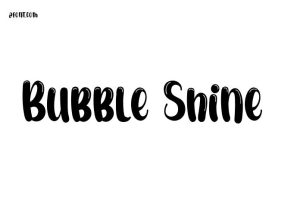Bubble Shine - Free Font Download