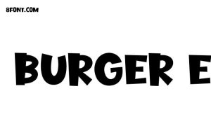 Burger Extra - Free Font Download
