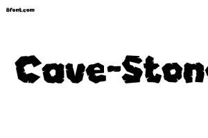 Cave-Stone - Free Font Download