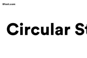 Circular Std Black Font - Free Font Download