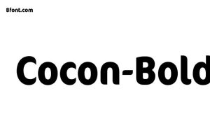 Cocon-Bold - Graphic Design Fonts