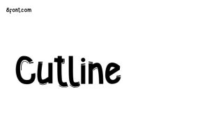 Cutline - Free Font Download