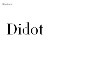 Didot - Free Font Download