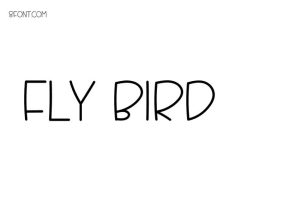 Fly Bird - Free Font Download