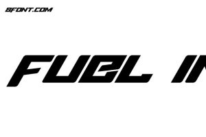 Fuel Injection Italic - Graphic Design Fonts