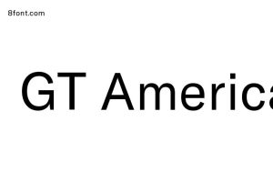 GT America Regular - Free Font Download