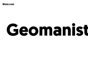 Geomanist-Bold - Free Font Download