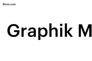 Graphik Medium Font - Free Font Download