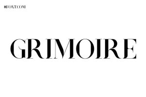 Grimoire Font - Free Font Download