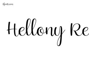 Hellony Regular - Free Font Download