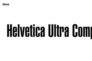 Helvetica Ultra Compressed - Free Font Download
