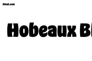 Hobeaux Black - Free Font Download