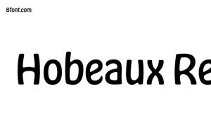 Hobeaux Regular - Free Font Download