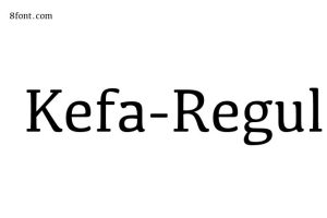 Kefa-Regular - Free Font Download
