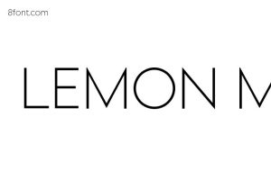 LEMON MILK Pro FTR UltraLight - Free Font Download