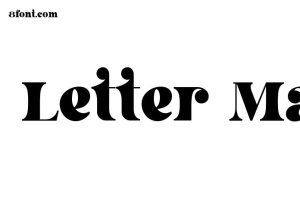 Letter Magic - Free Font Download