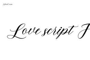 Love script Font - Free Font Download