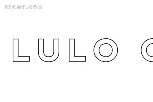 Lulo Clean W01 Outline Bold - Free Font Download