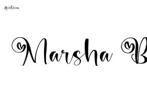 Marsha Beauty Font - Free Font Download