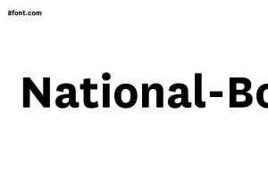 National-Bold - Free Font Download