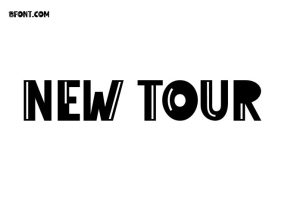 New Tour - Free Font Download