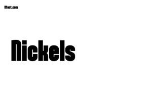Nickels - Free Font Download