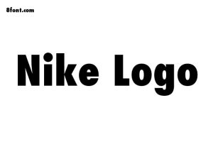 Nike Logo Font - Free Font Download