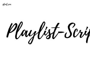 Playlist-Script - Free Font Download