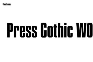 GothicE - Graphic Design Fonts