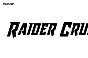 Raider Crusader - Free Font Download
