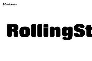 RollingStone - Free Font Download