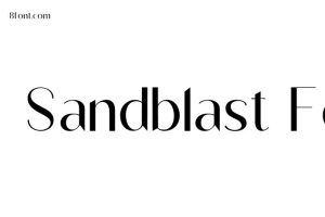 Fugue Regular Font - Graphic Design Fonts