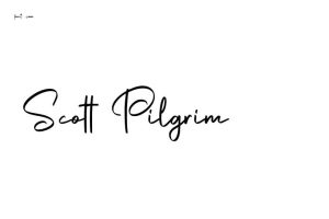 Scott Pilgrim - Free Font Download