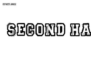 Second Hand Campus - Free Font Download