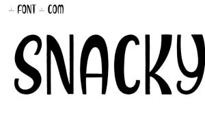 Snacky Shack - Free Font Download