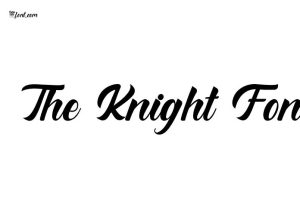The Knight Font - Free Font Download