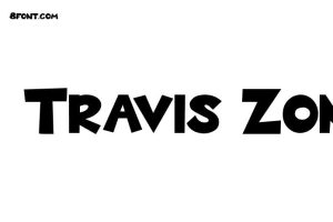 Travis Zone - Free Font Download
