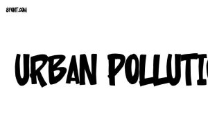Urban Pollution Font Download - Graphic Design Fonts
